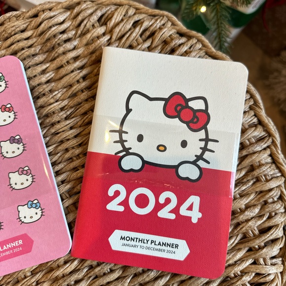 Hello Kitty | Accessories | Hello Kitty Monthly Calendar Planner Set Of ...